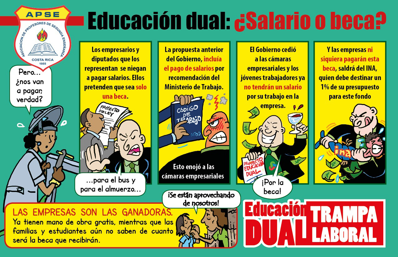 EDUCACIÓN DUAL, TRAMPA LABORAL – APSE Asociación de Profesores de ...
